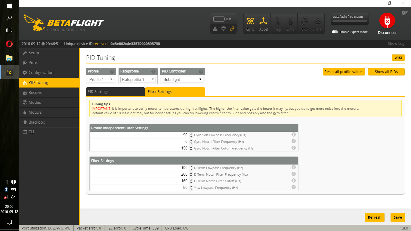 How to install and configure Betaflight » QuadMeUp