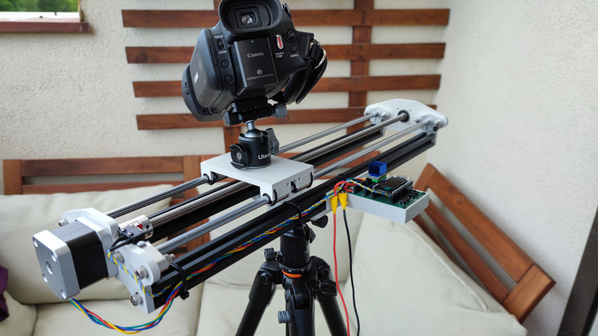 DIY motorized camera slider with ESP32 and Arduino » QuadMeUp