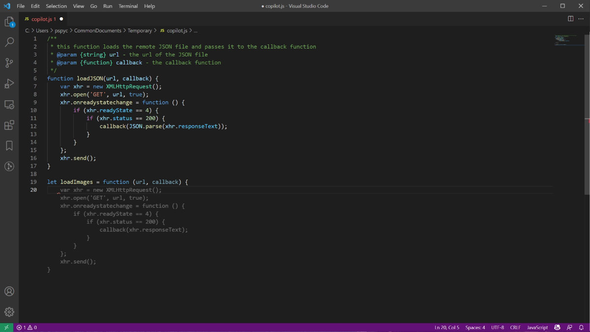 Artificial intelligence for developers – GitHub Copilot » QuadMeUp